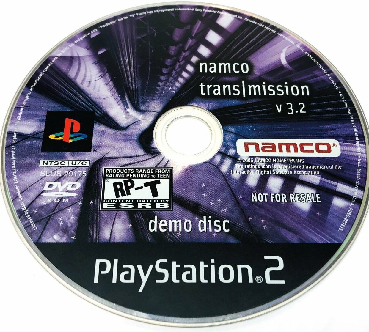Namco Transmission – PS2 Game (Retro Fam) - RetroFam