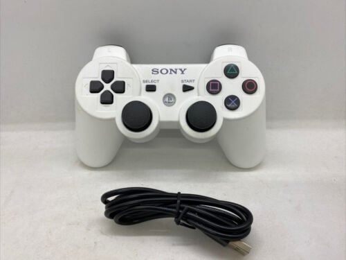 Dualshock 3 Wireless Controller - WHITE (USED) (Retro Fam) - RetroFam