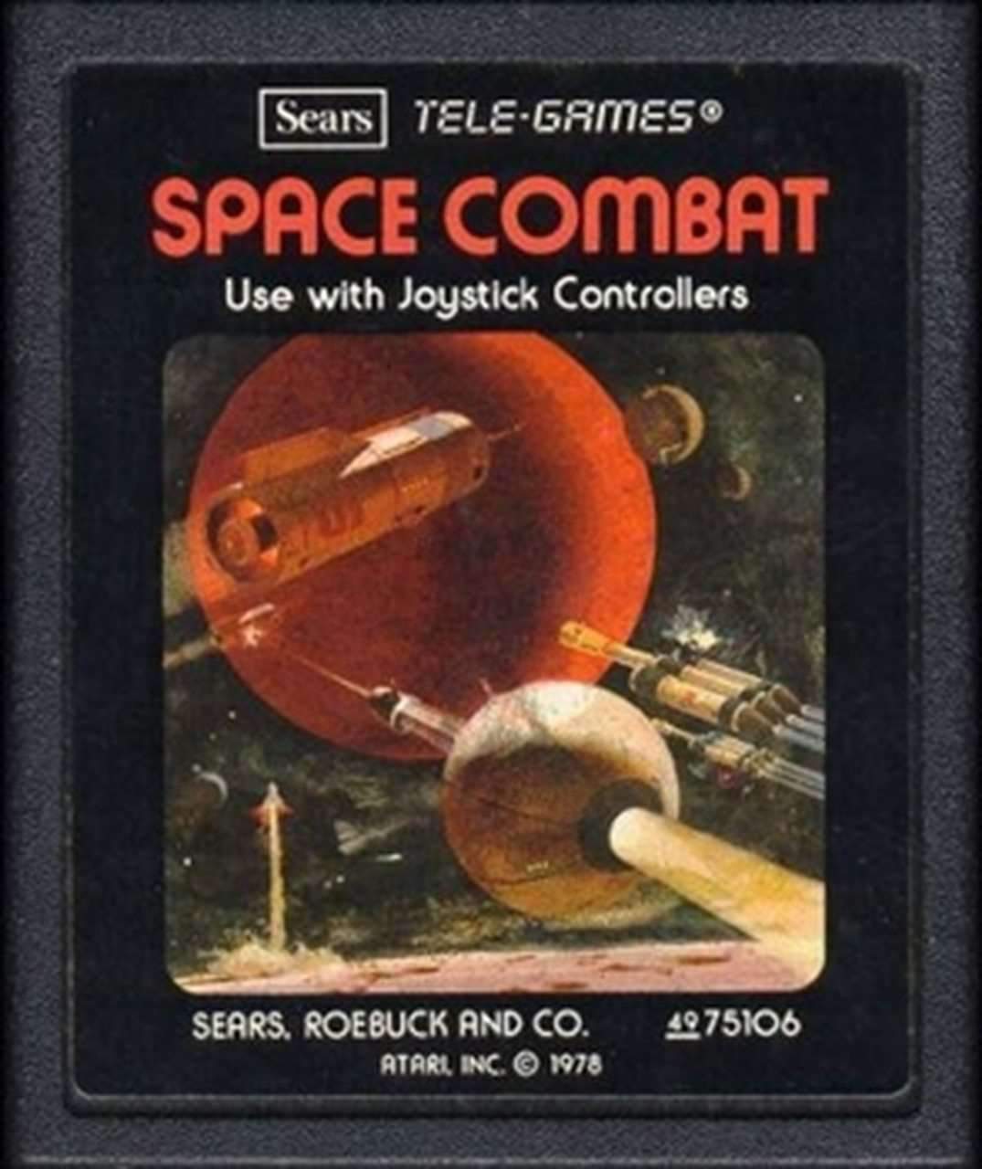 SPACE COMBAT - Atari 2600 Game (Retro Fam) - RetroFam