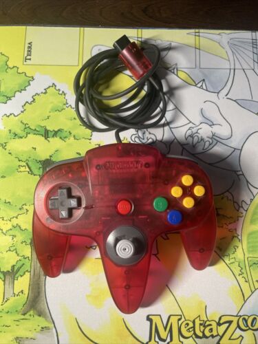 N64 Watermelon Red White Controller (Retro Fam) - RetroFam