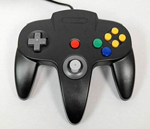 Nintendo 64 N64 USB Controller - Black (Retro Fam) - RetroFam