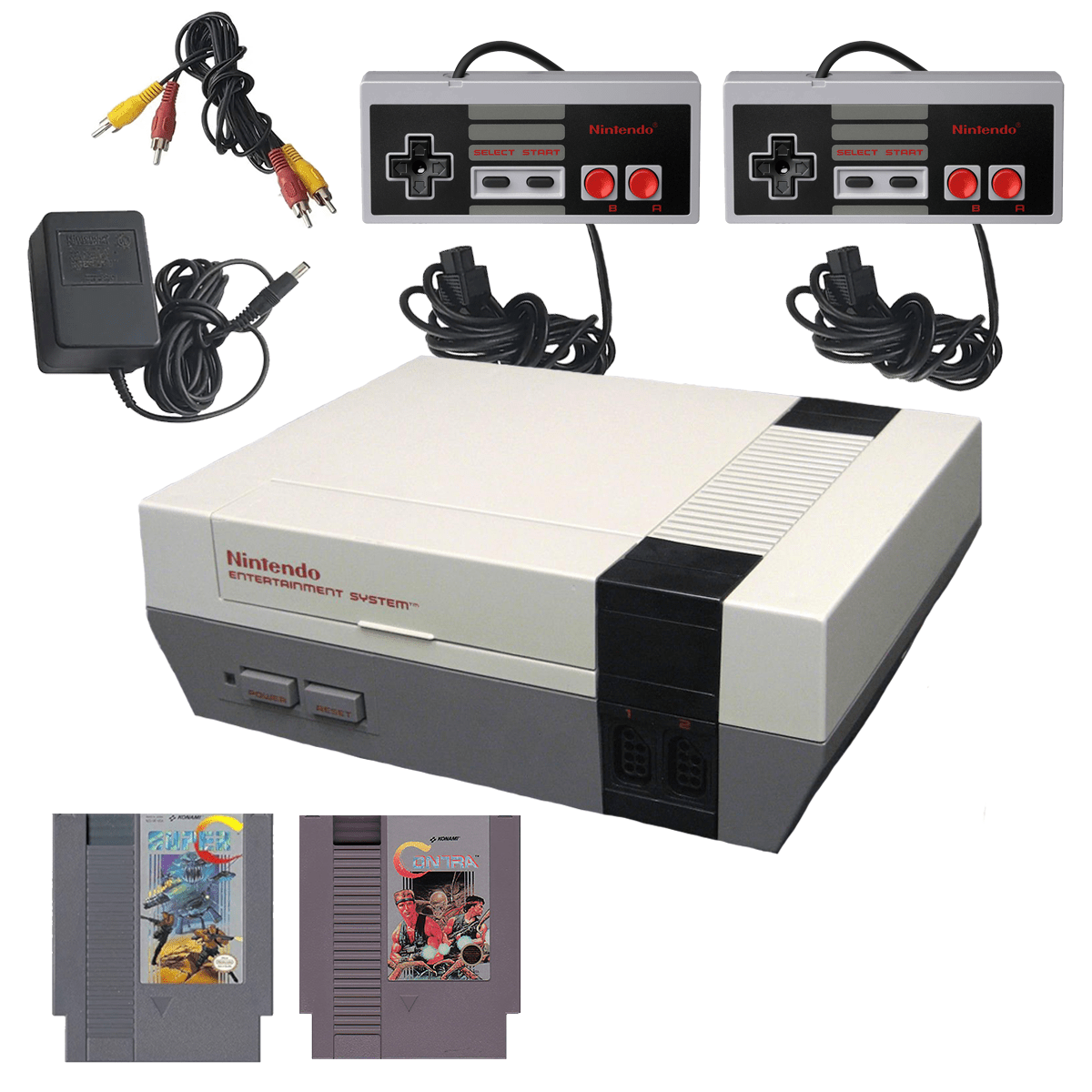 Buy NES Console Contra Bundle for Classic Action - RetroFam
