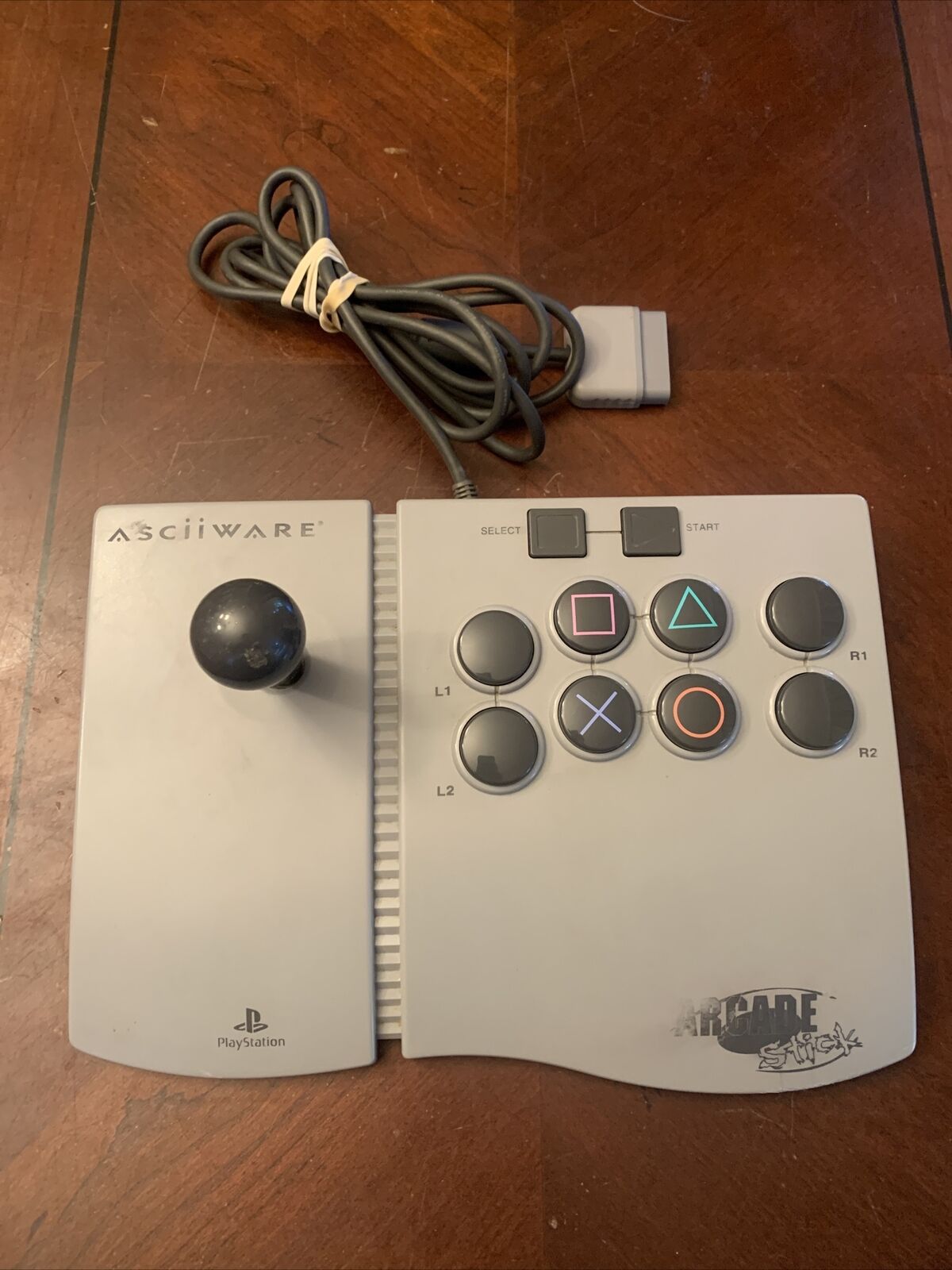 Playstation 1 & 2 Asciiware Arcade Joystick (Retro Fam) - RetroFam
