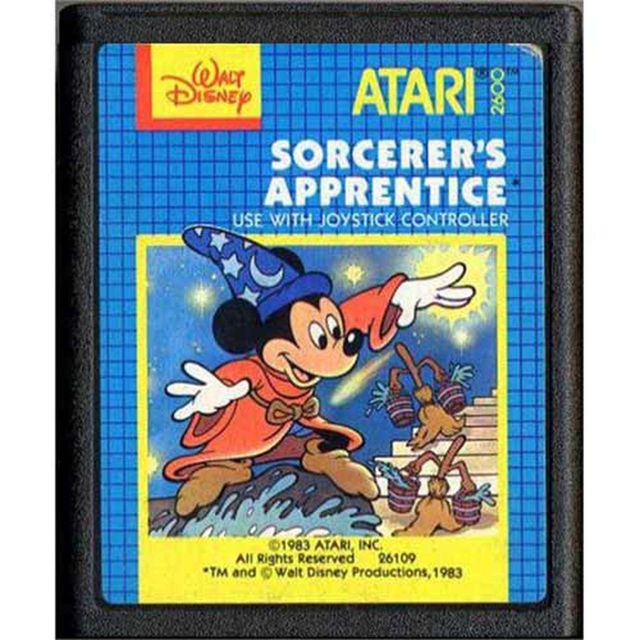 SORCERER'S APPRENTICE, DISNEY'S - Atari 2600 Game (Retro Fam) - RetroFam
