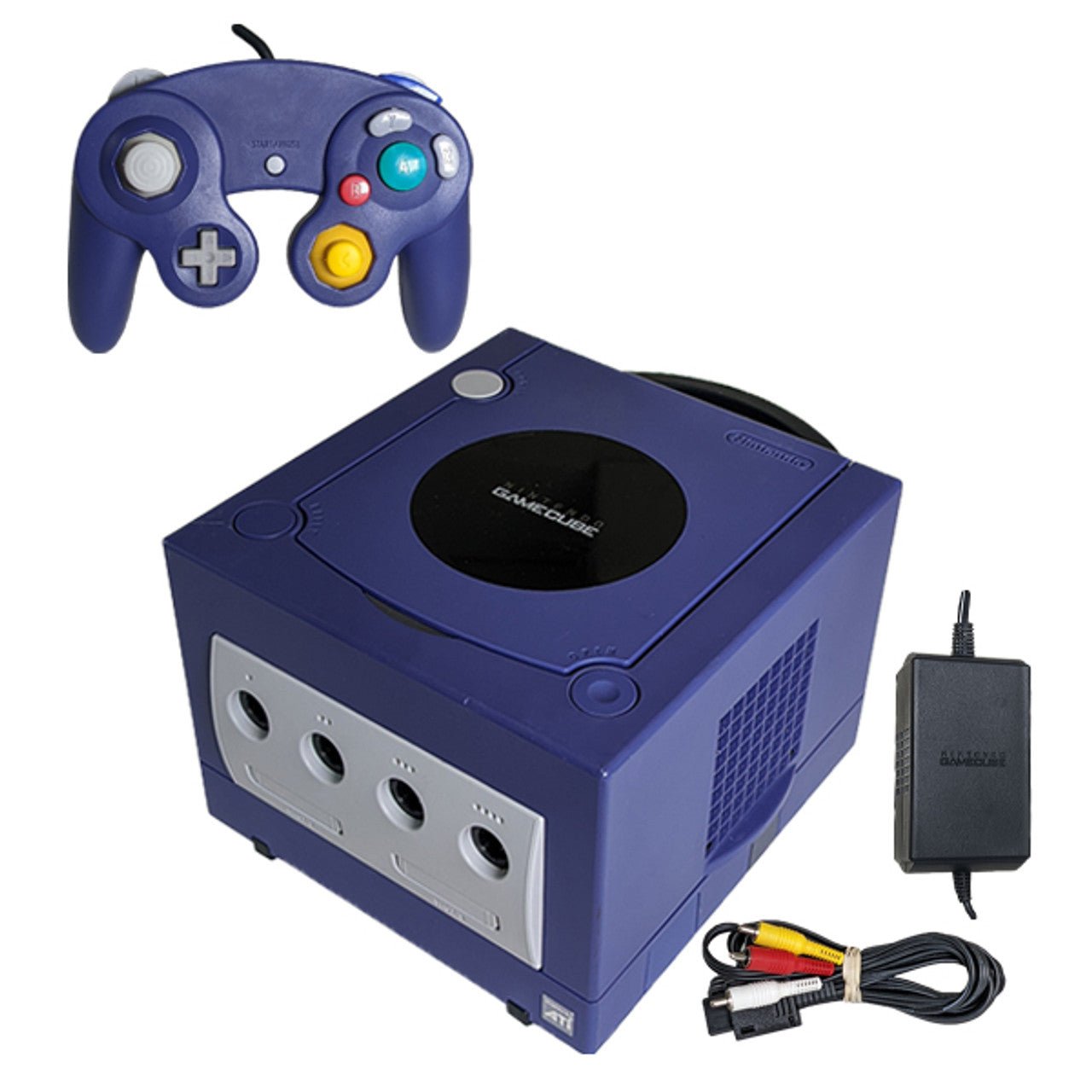 Nintendo Gamecube Console with Gameboy Player - Purple (Retro Fam ...