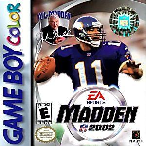 Madden NFL 2002 - Gameboy Color Game (Retro Fam) - RetroFam