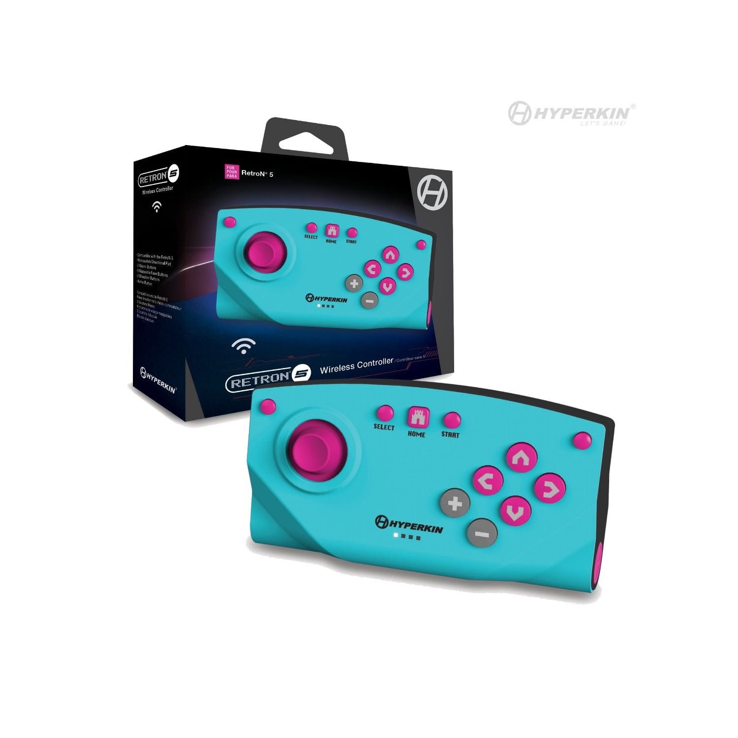 BT Wireless Controller For RetroN 5 - Hyper Beach (Retro Fam) - RetroFam