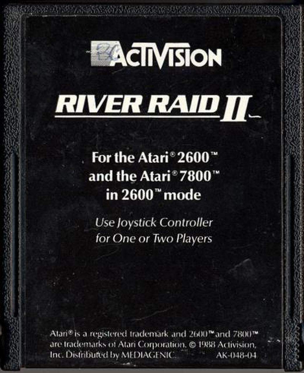 RIVER RAID II - Atari 2600 Game (Retro Fam) - RetroFam