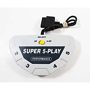 Super Nintendo SNES Super 5 Play Multitap (Performance) (Retro Fam ...